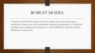 Presentaci ã³n 1 eoq | PPT