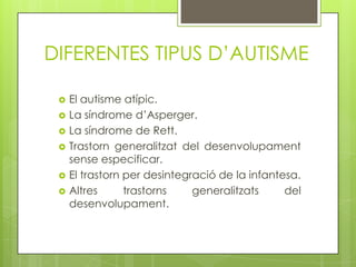 Presentació autisme | PPT