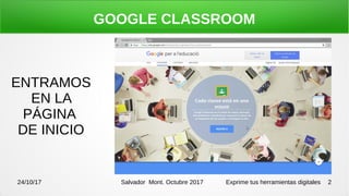 Presentación GOOGLE CLASSROOM | ODP