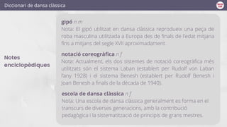 Presentació del Diccionari de dansa clàssica. Marta Sabater i Jordi ...