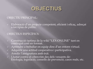 Presentació del projecte | PPSX