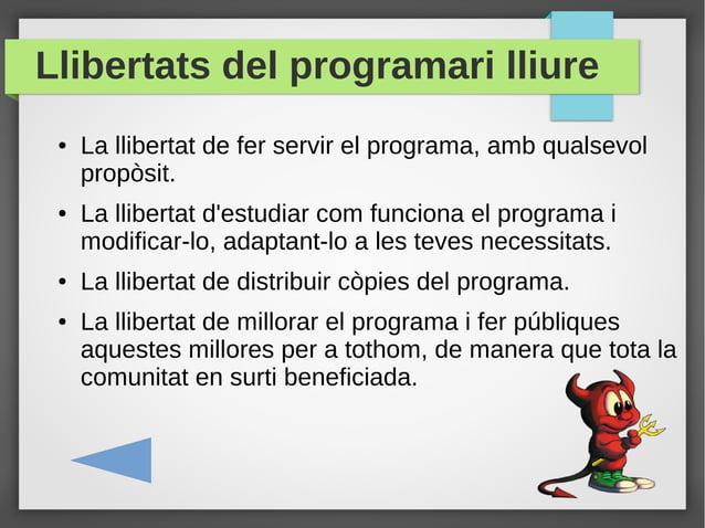 Presentació de programari lliure | ODP