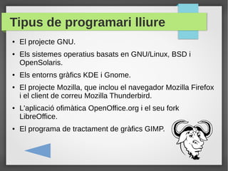 Presentació de programari lliure | ODP
