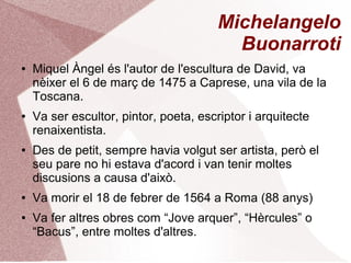 El David de Miquel Angel | ODP
