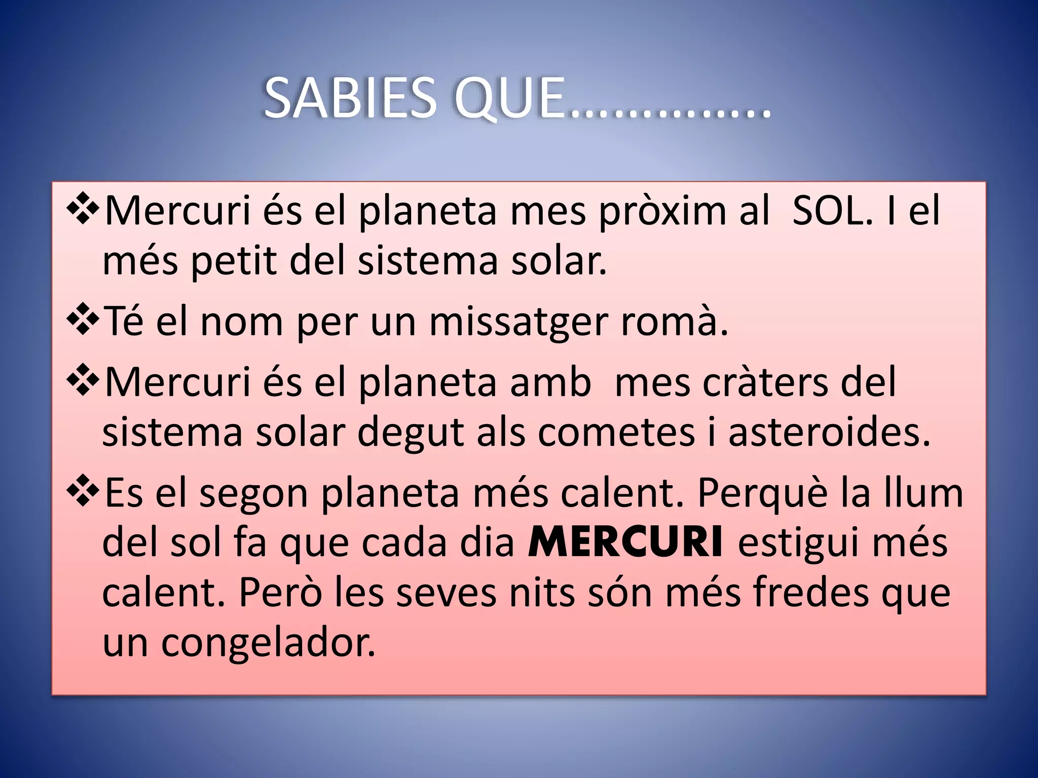 Presentació Sistema solar. 5è B. Escola Tiana | PPT