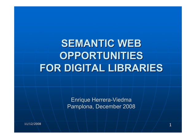 DIGITAL LIBRARIES | PPT
