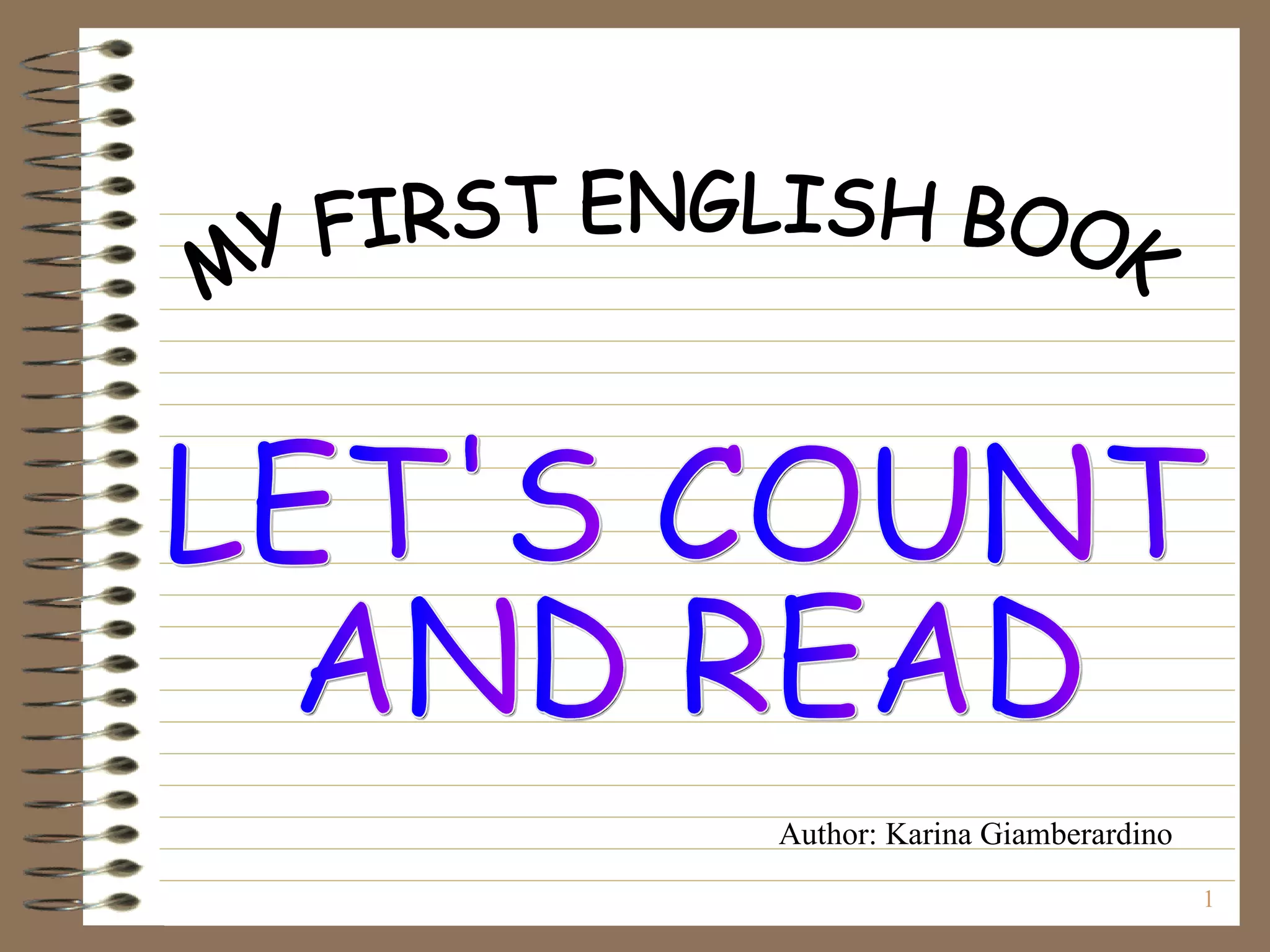 My First English Book | PPT