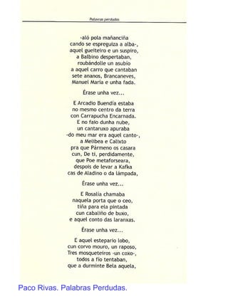 PACO RIVAS. POETA DE NOIS. | PDF