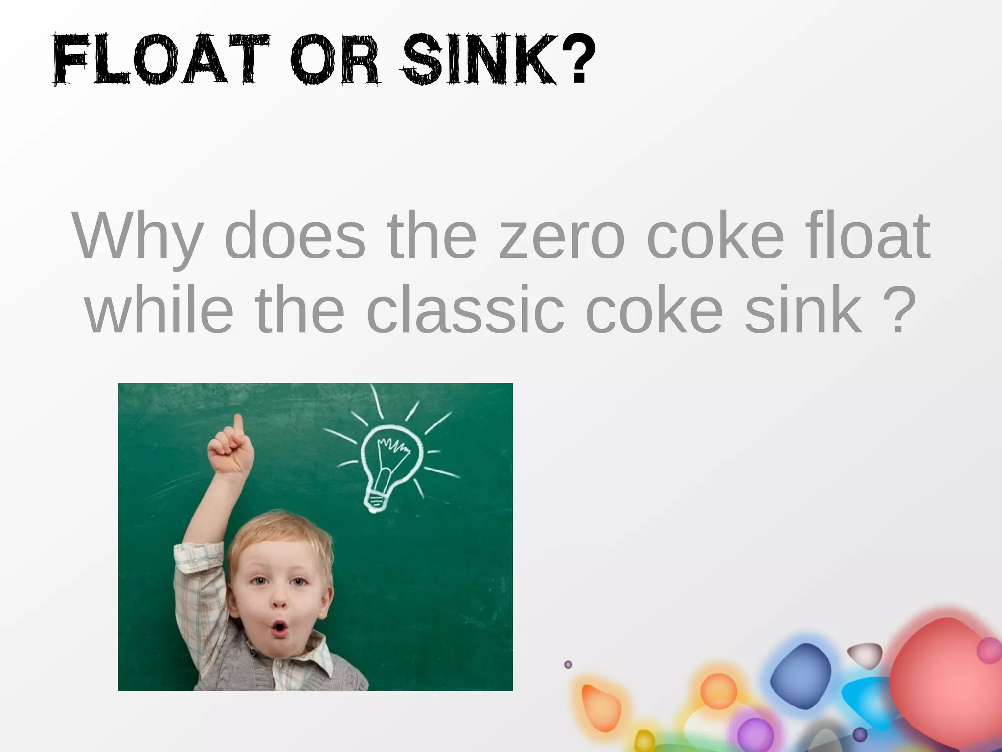 Float or sink? | PPT