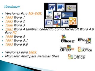 todo sobre word | PPTX
