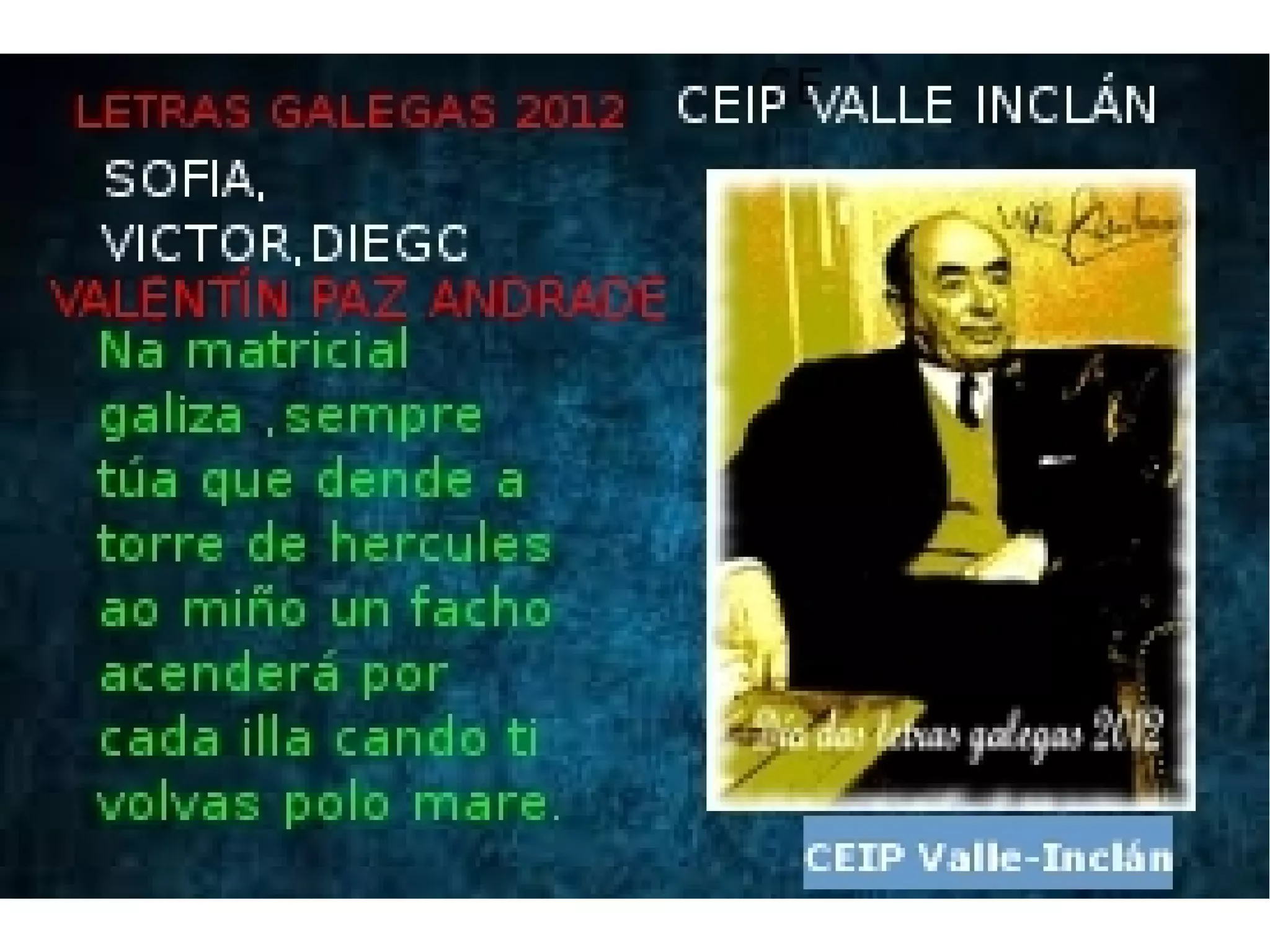 Carteis Día das Letras Galegas 2015 | PDF