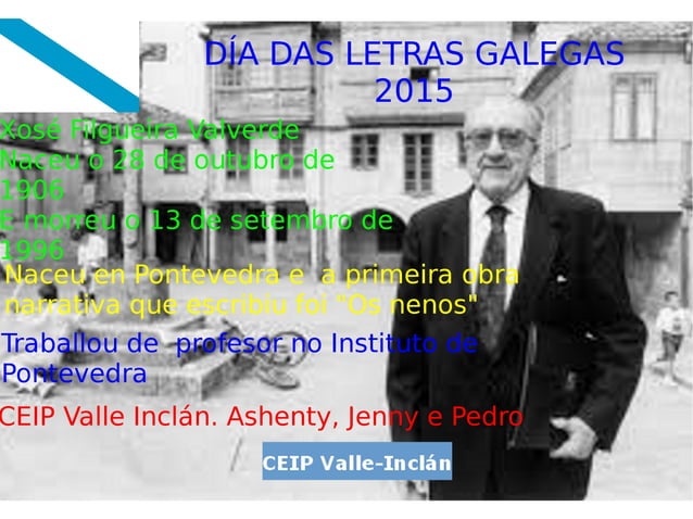 Carteis Día das Letras Galegas 2015 | PDF
