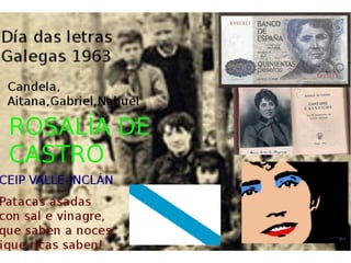 Carteis Día das Letras Galegas 2015 | PDF