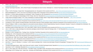 Ética, compromiso y comunicación en la ciberterapia | PDF