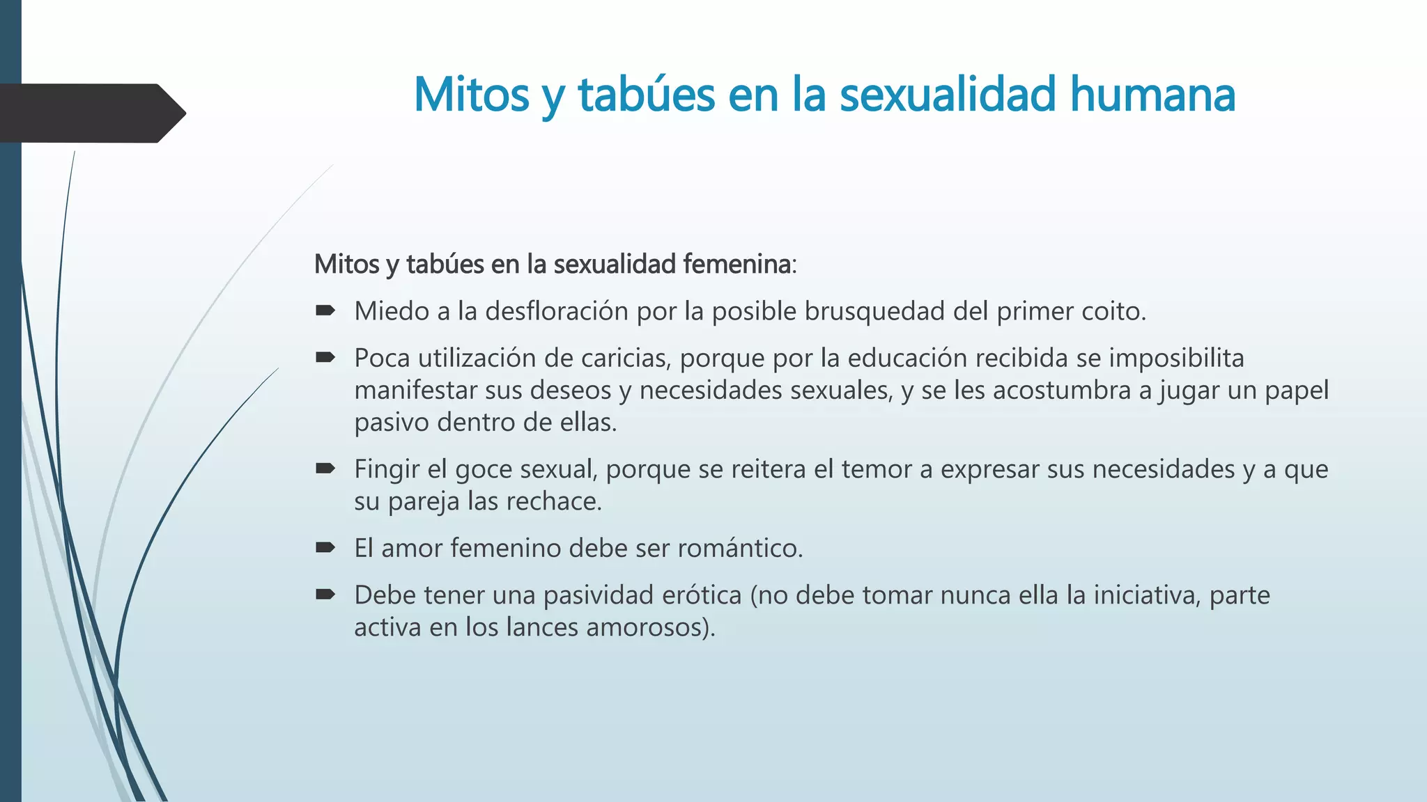 Mitos Y Tabúes De La Sexualidad Ppt Descarga Gratuita