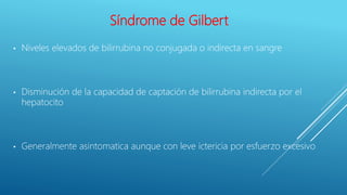 METABOLISMO DE LA BILIRRUBINA | PPTX