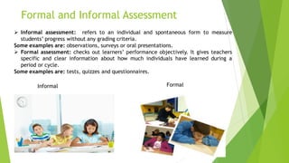 ASSESSMENT AND EVALUATION | PPT | Free Download