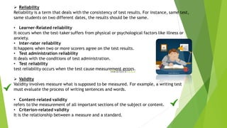 ASSESSMENT AND EVALUATION | PPT | Free Download
