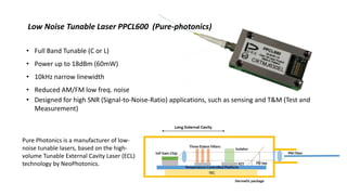 Integrable Tunable Laser Assembly Multi Source Agreement ITLA | PPTX