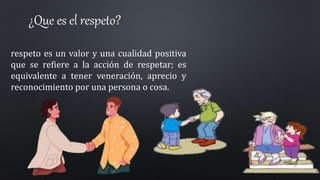 "El Respeto: Fundamento de la Convivencia y la Armonía Social" | PPTX