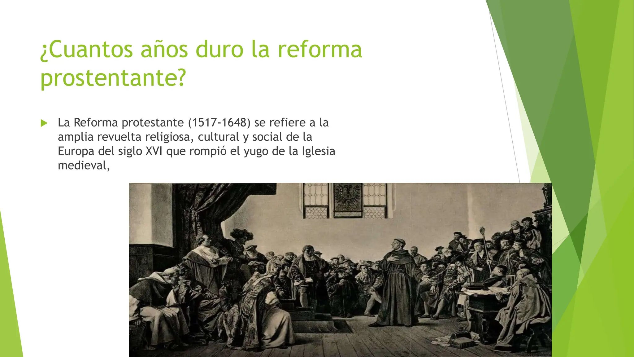 reforma protestante en la edad media en europa | PPT