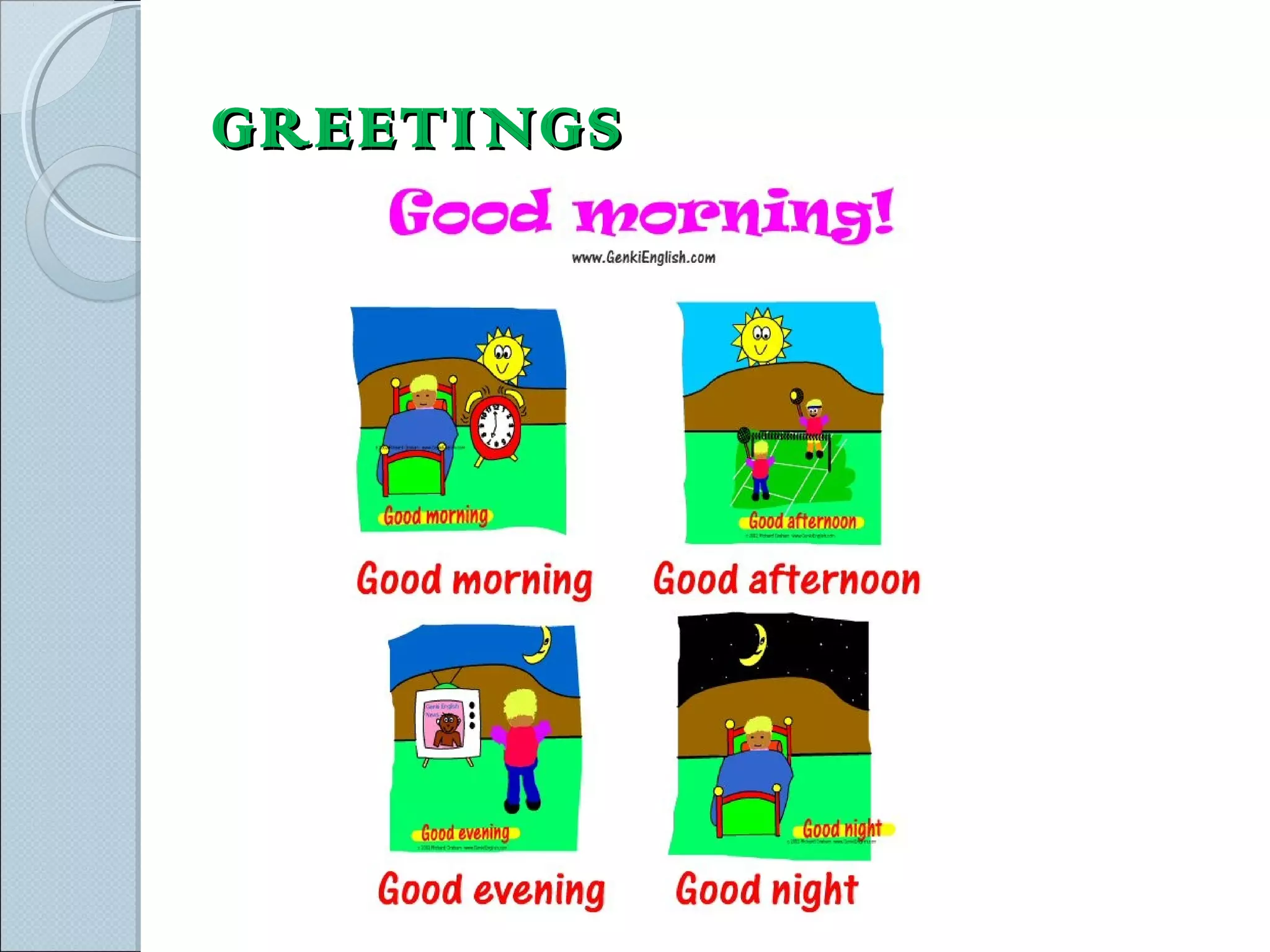 English Class No. 1 | PPT