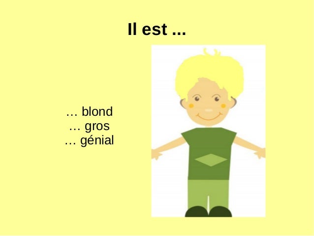 Presentación cómo es él o ella