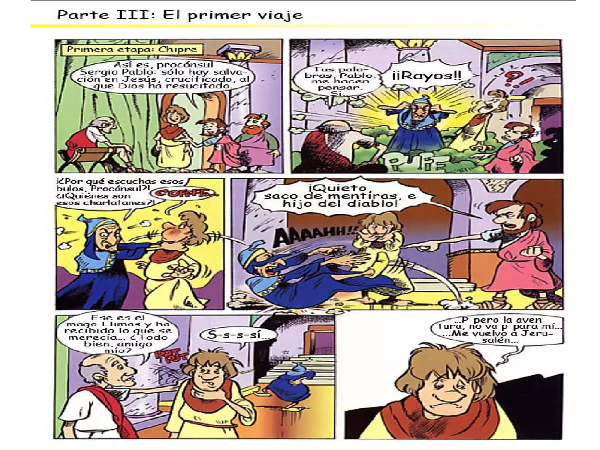 PresentacióN Comic San Pablo | PPT