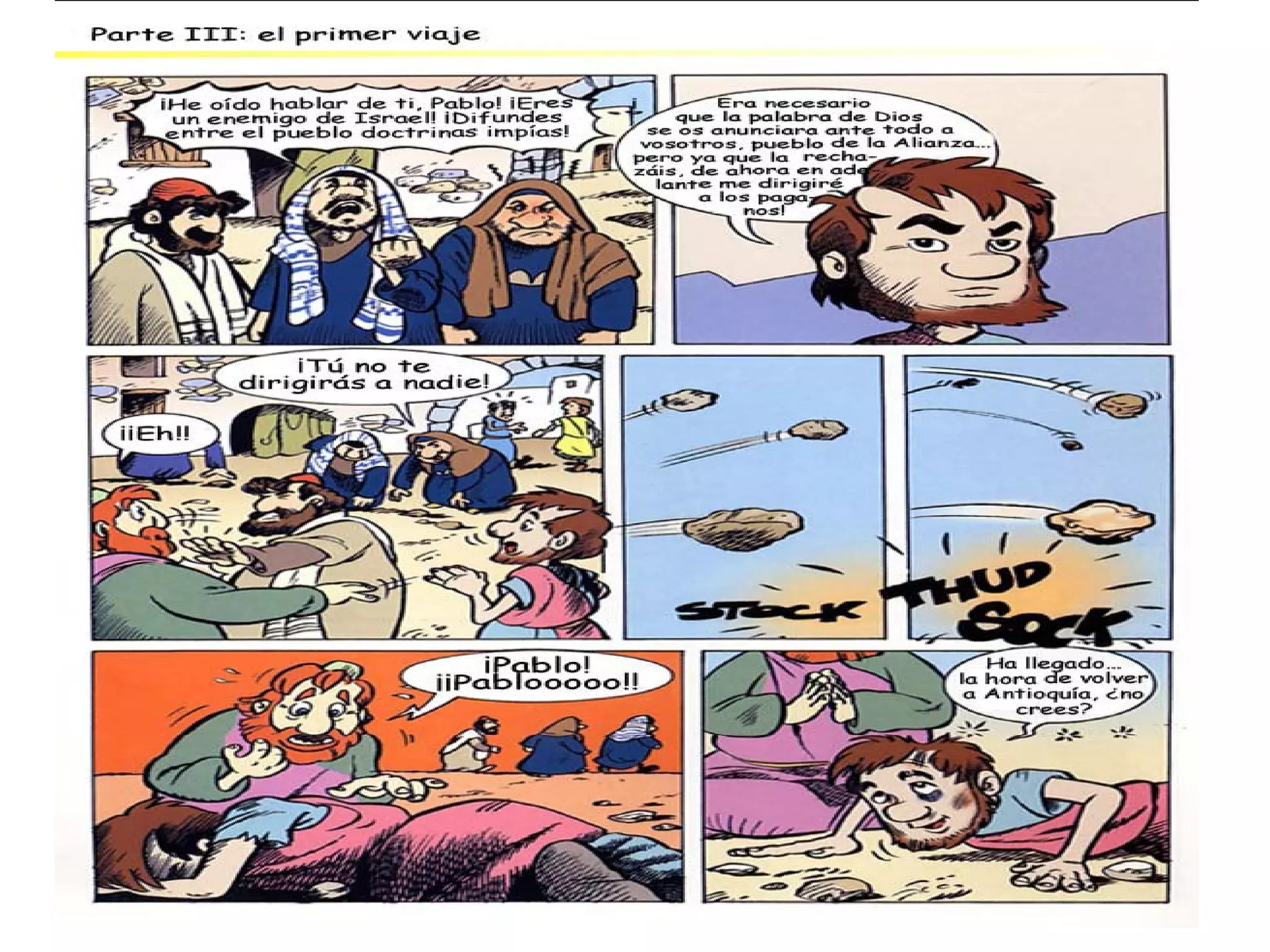 PresentacióN Comic San Pablo | PPT