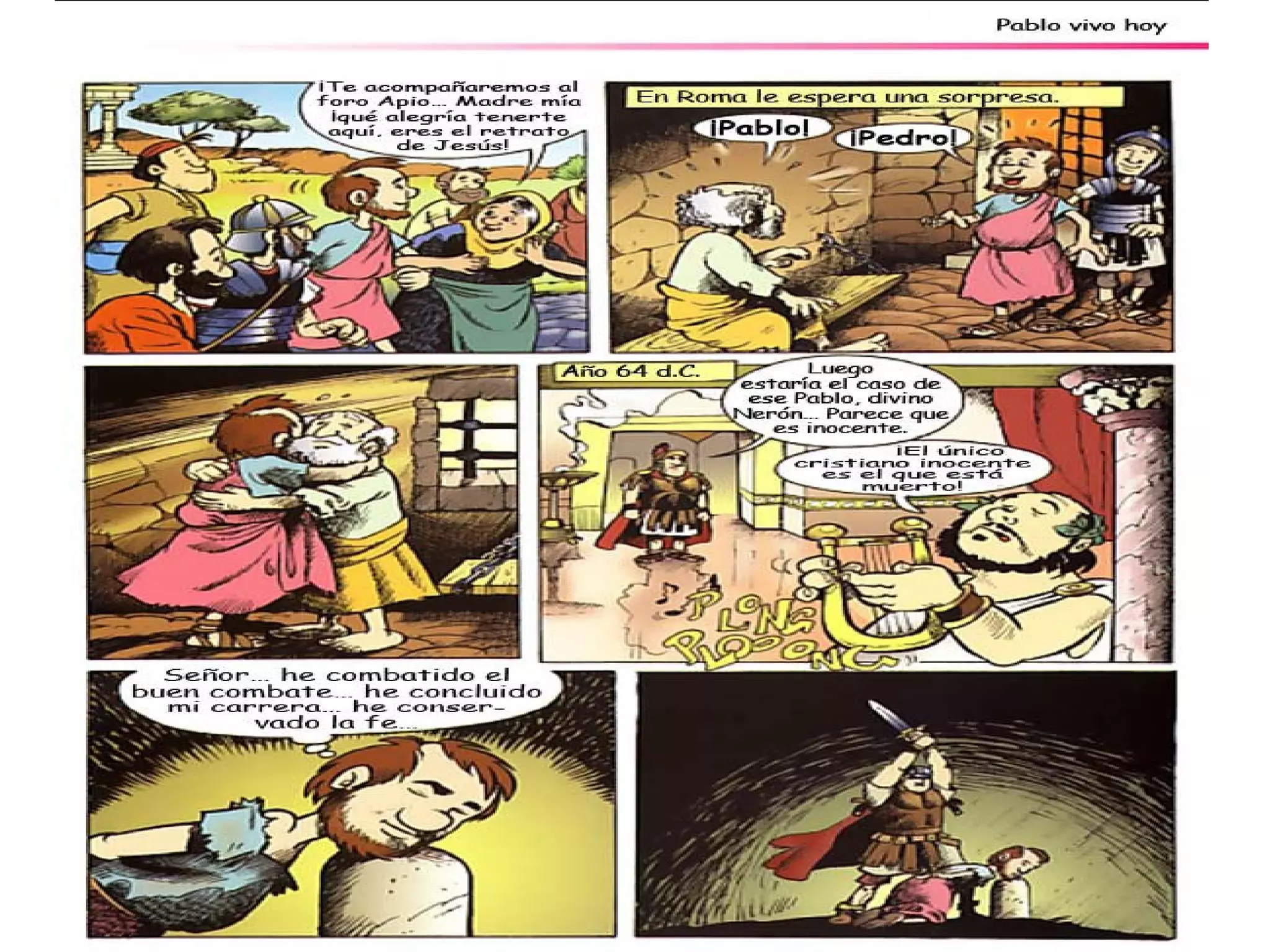 PresentacióN Comic San Pablo | PPT