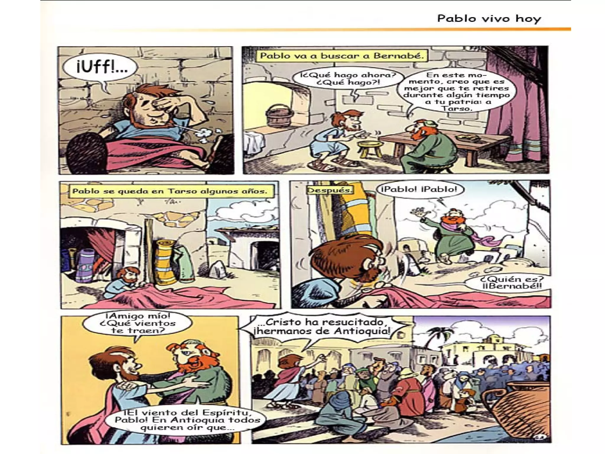 PresentacióN Comic San Pablo | PPT