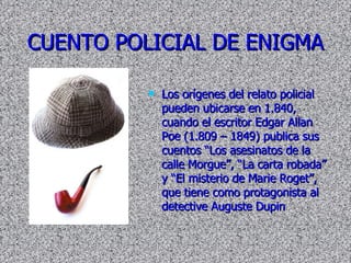 Presentación Cuentos Policiales | PPT