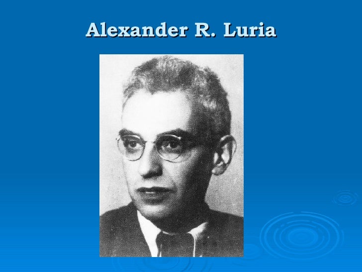 Presentación de A. R. Luria