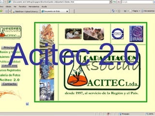 Presentación de Acitec 2.0 | PPT