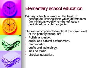 Polish educational system | PPT