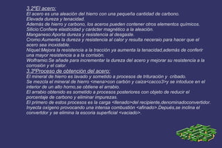 Presentación del tema 1 los metales | PPT