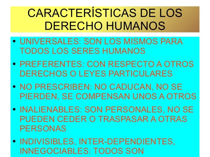 Presentación Derechos Humanos