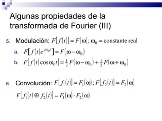 Presentación final Transformada de Fourier - Ing Ana María Ugartemendía ...