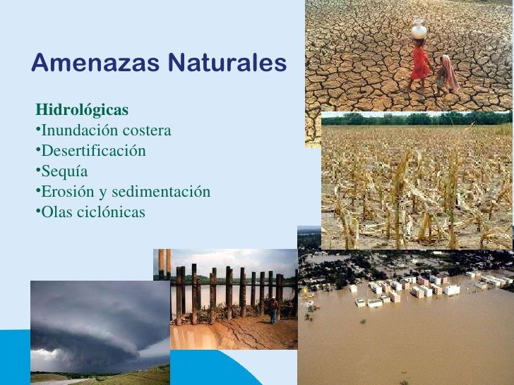 Amenazas Naturales