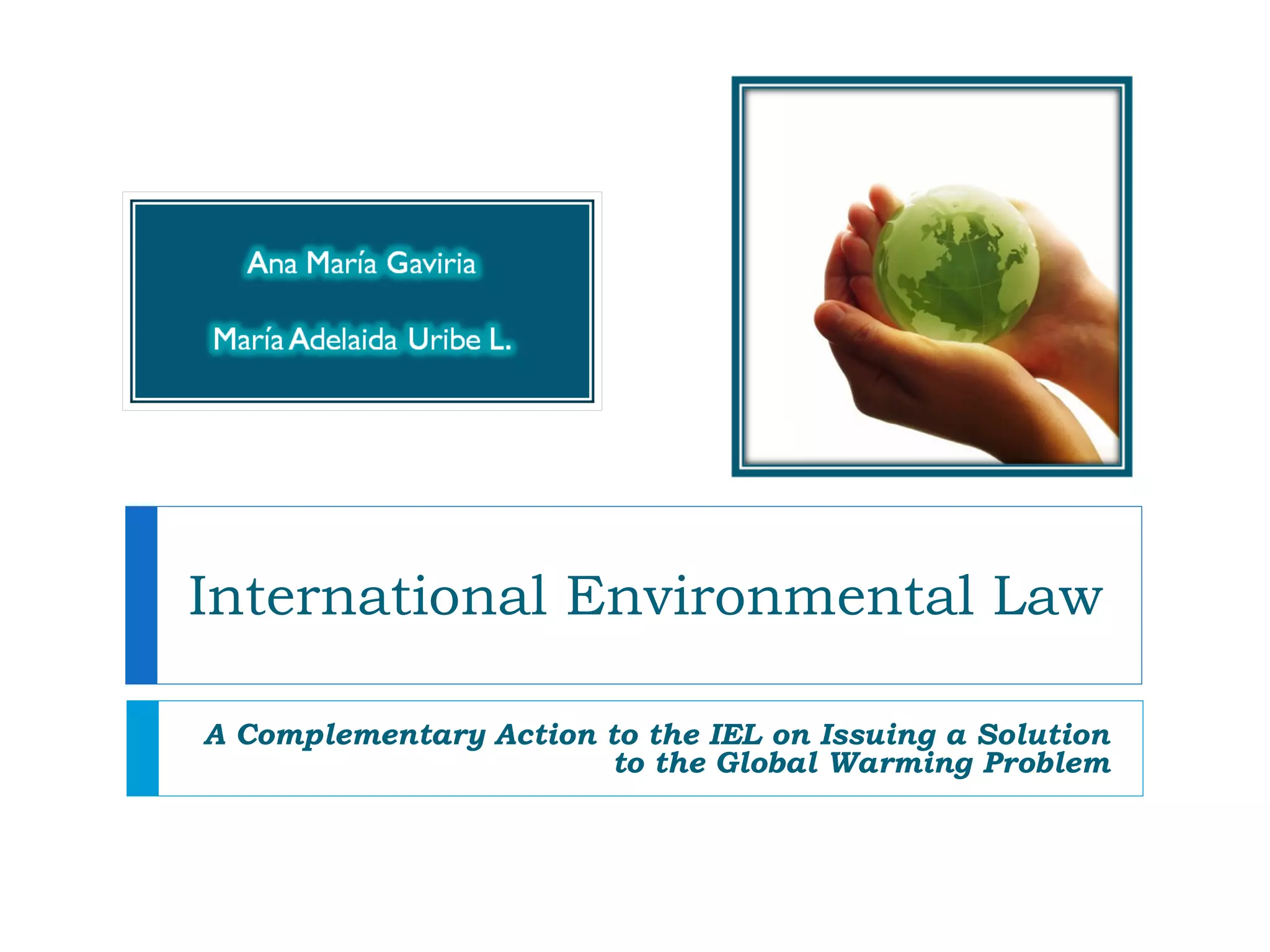 International Environmental Law | PPT