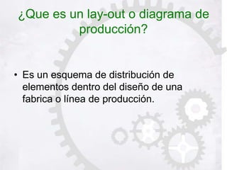 Presentaciòn layout-y-diagrama-de-flujo | PPTX