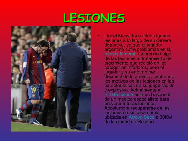PresentacióN Lionel Messi | PPT