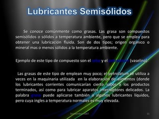 Lubricación Industrial | PPT