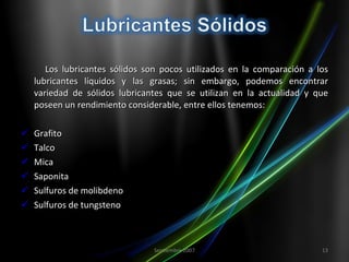 Lubricación Industrial | PPT