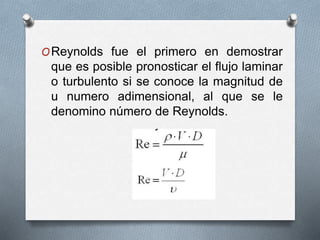 numero-de-reynolds | PPT