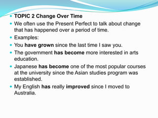 Present Perfect Tense | PPT