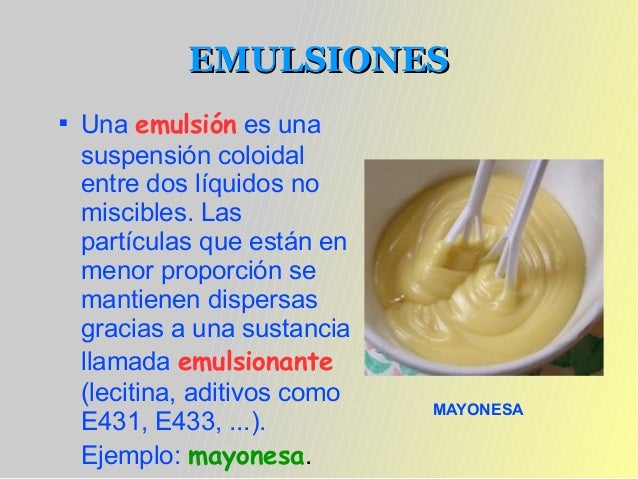 Presentación unidad 3: Biomoléculas y mezclas heterogéneas II (emulsi…