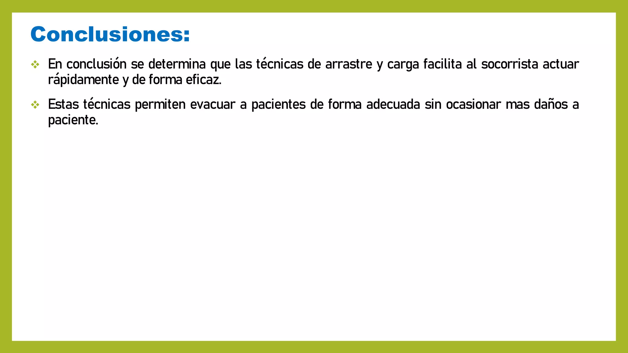 tipos de arrastre y cargas | PDF | First Aid | Injuries