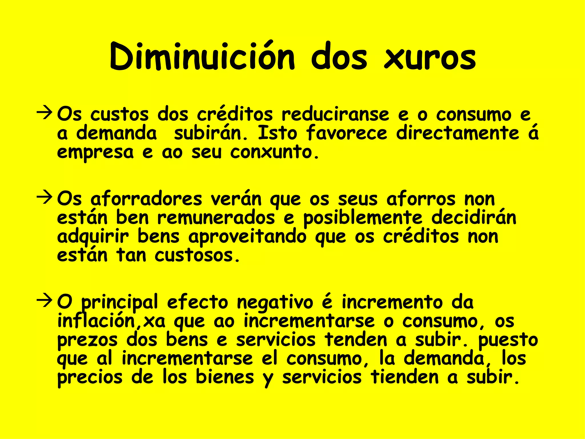 Tipos de xuros | PPT