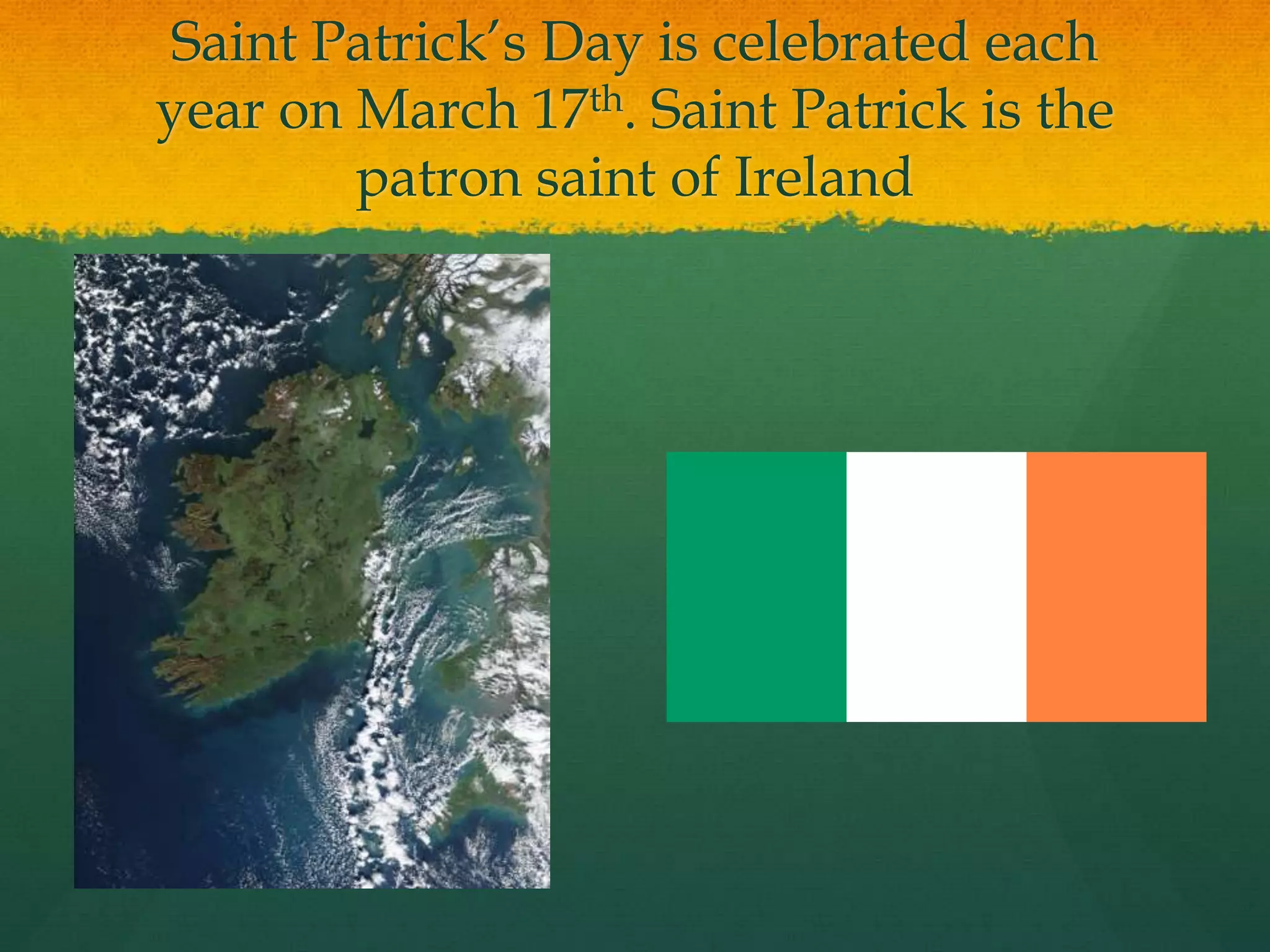 La festividad de San Patricio | PPTX